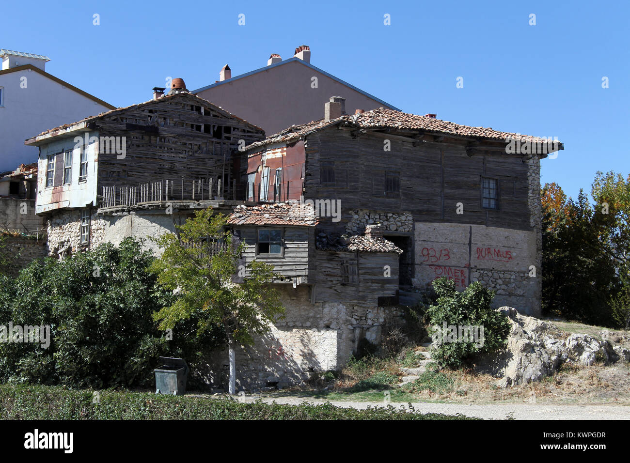 Traditional turkish houses hi-res stock photography and images - Alamy