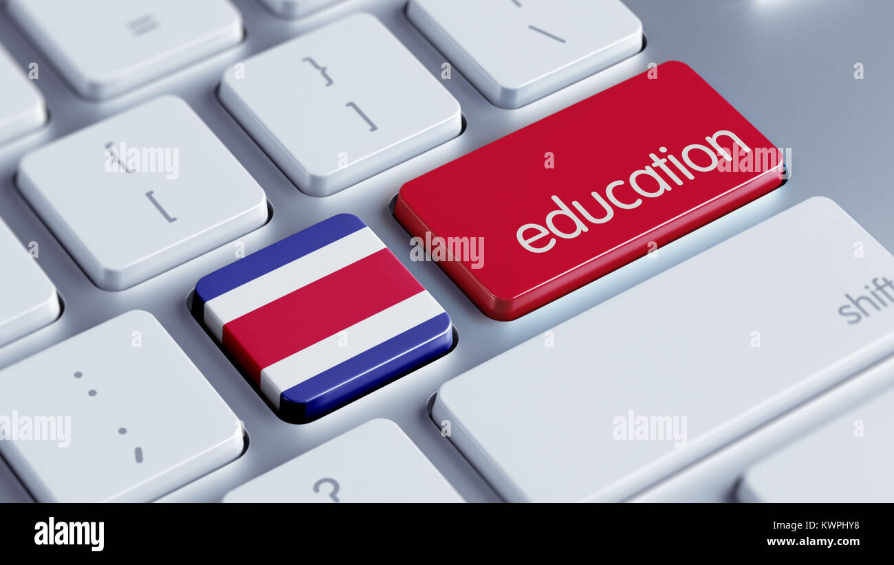 Costa Rica High Resolution Education Concept Stock Photo - Alamy