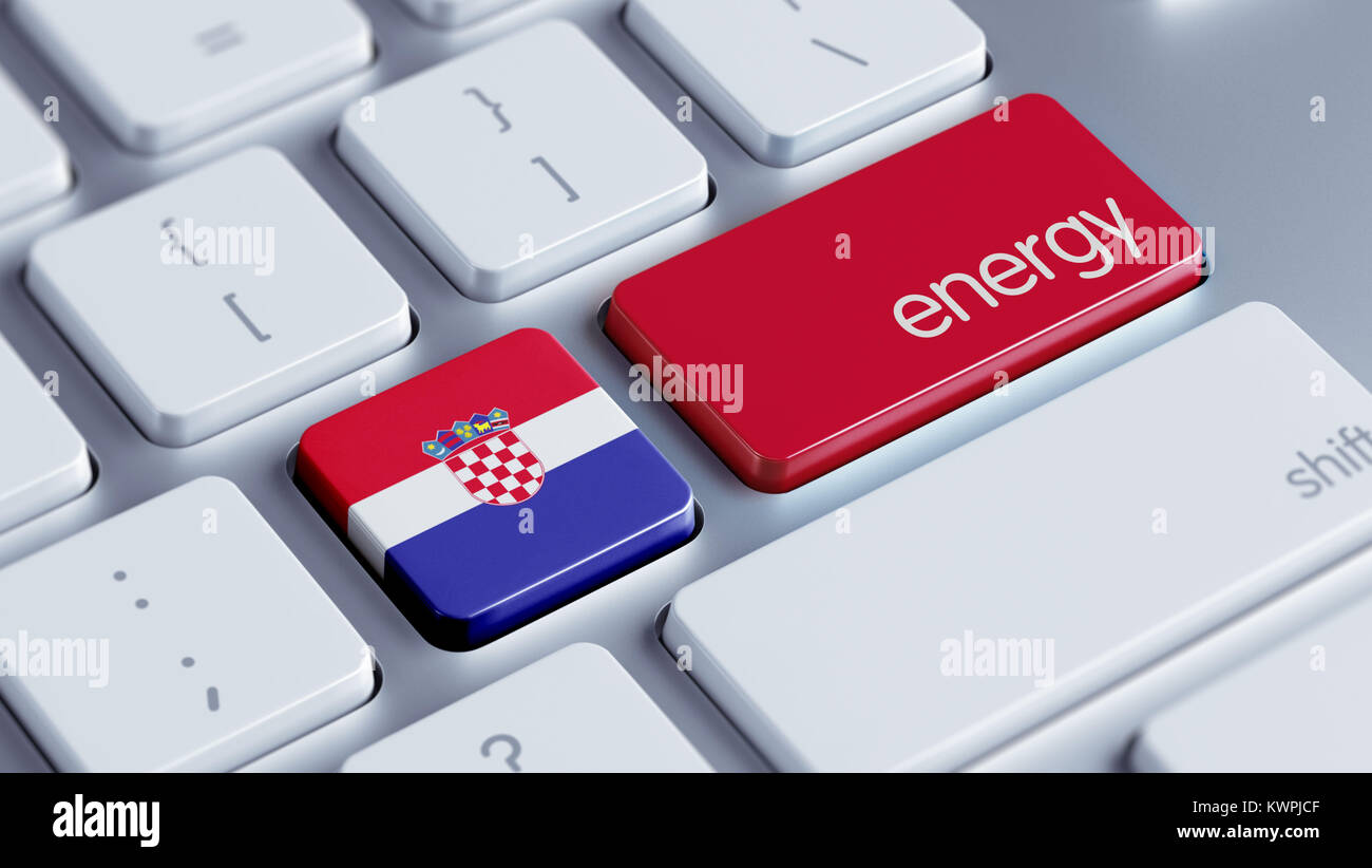 Croatia High Resolution Energy Concept Stock Photo - Alamy