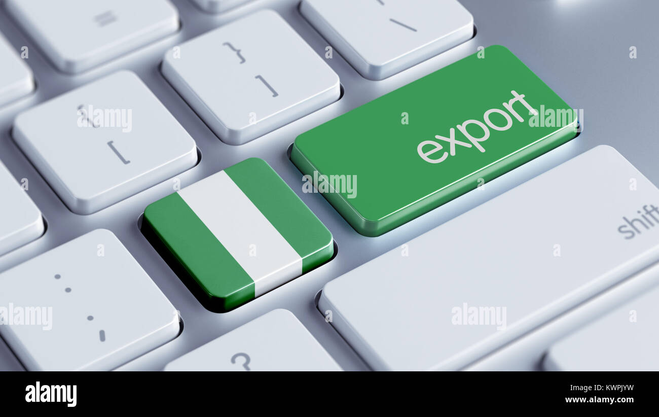 Nigeria High Resolution Export Concept Stock Photo - Alamy