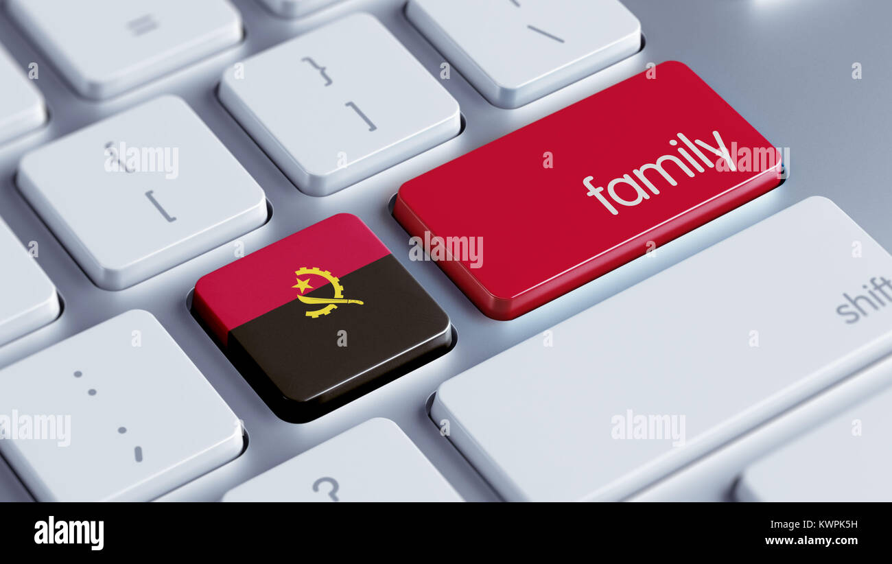 Angola High Resolution Family Concept Stock Photo - Alamy