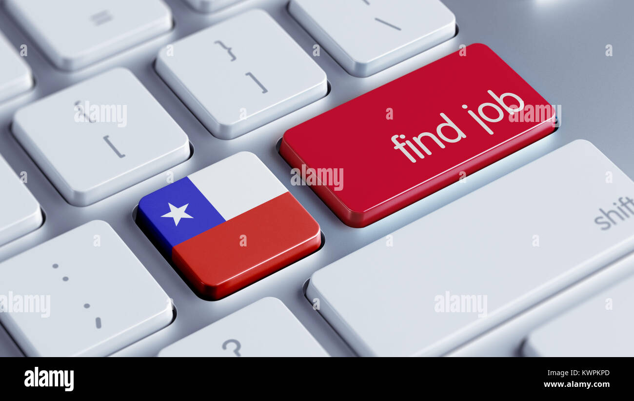 Chile High Resolution Find Job Concept Stock Photo - Alamy