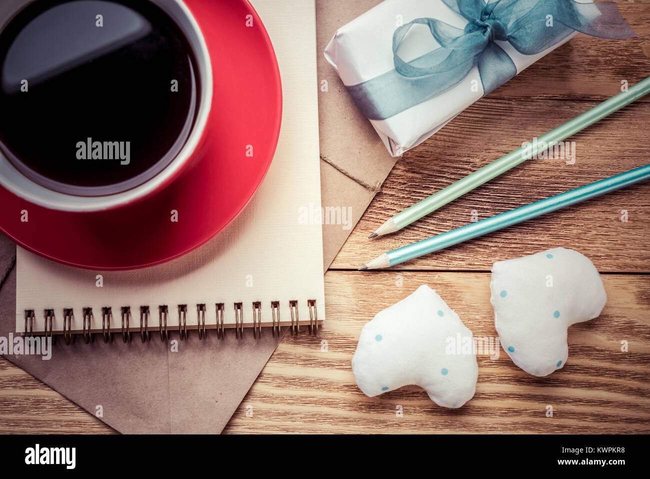 Writing love confession Stock Photo - Alamy