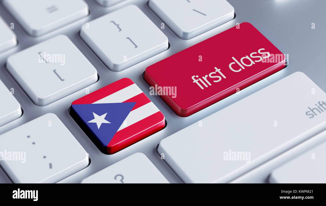 Puerto Rico High Resolution First Class Concept Stock Photo - Alamy