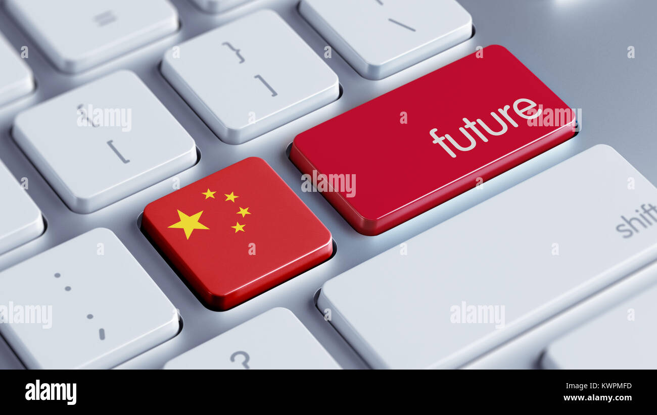 China High Resolution Future Concept Stock Photo - Alamy
