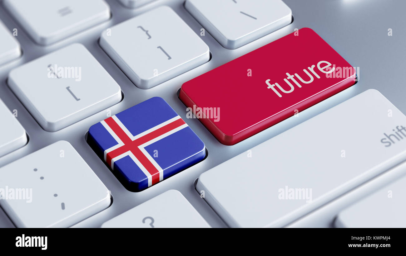 Iceland High Resolution Future Concept Stock Photo - Alamy