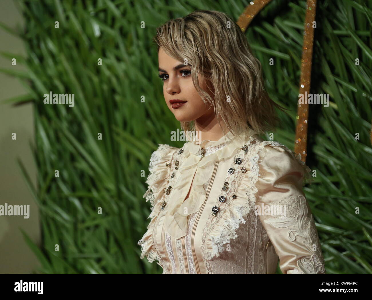 London Fashion Awards at the Royal Albert Hall Featuring: Selena Gomez ...