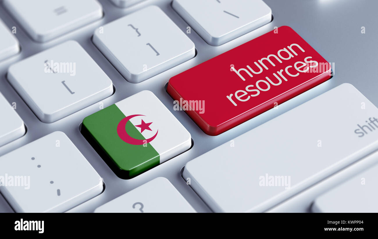 Algeria High Resolution Human Resources Concept Stock Photo - Alamy
