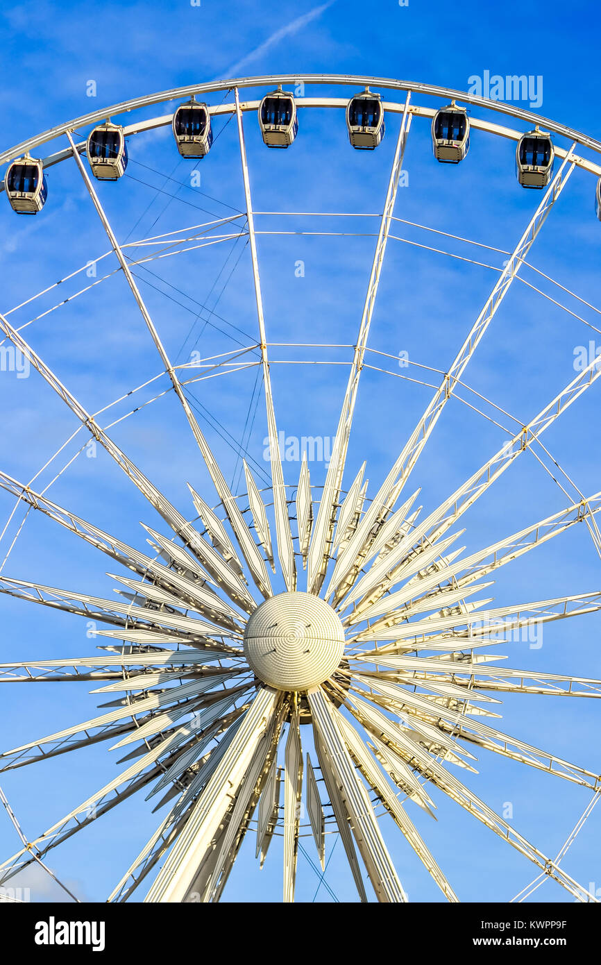 The Liverpool Wheel situated by the Liverpool Echo Arena, Liverpool ...