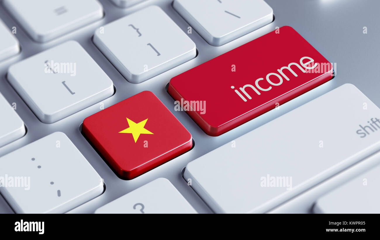 Vietnam High Resolution Income Concept Stock Photo - Alamy