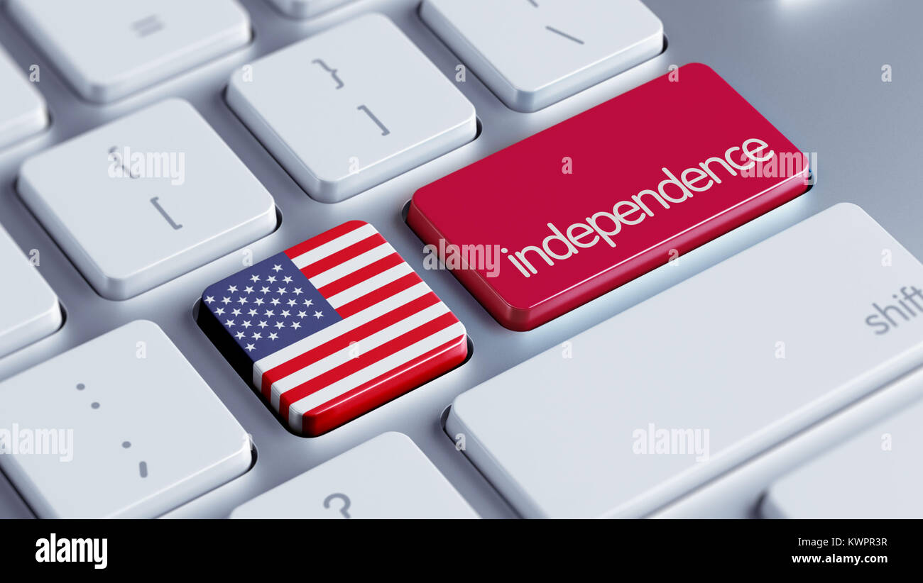 United States High Resolution Independence Concept Stock Photo - Alamy