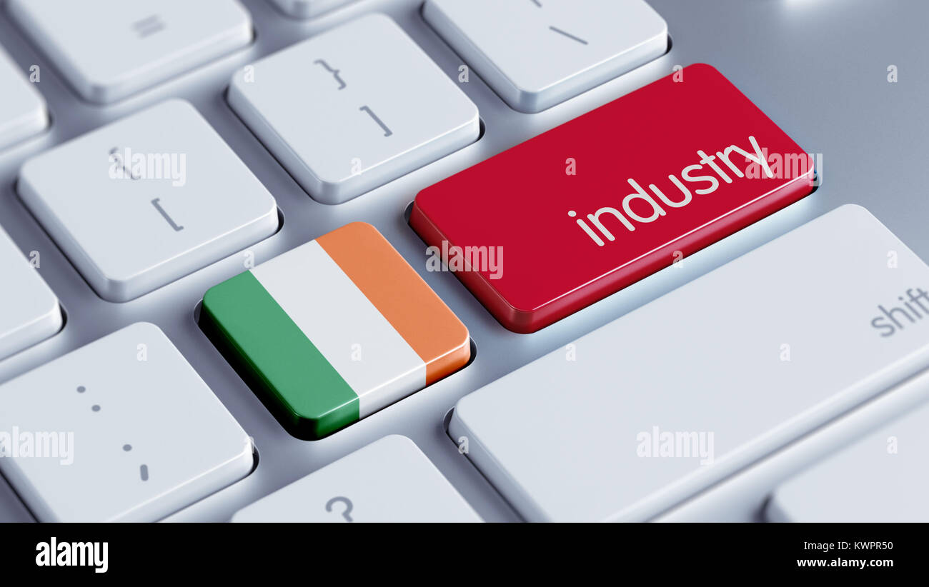 Ireland High Resolution Industry Concept Stock Photo - Alamy
