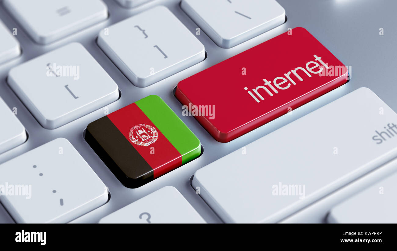 Afghanistan High Resolution Internet Concept Stock Photo - Alamy