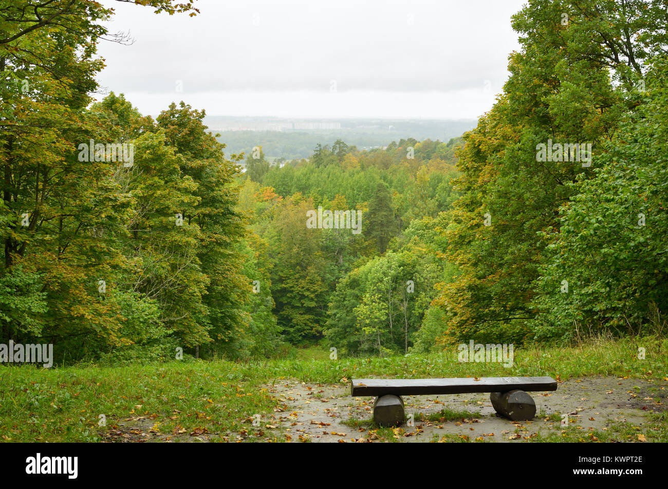 The view on the beautiful nature .The mountain offers spectacular ...