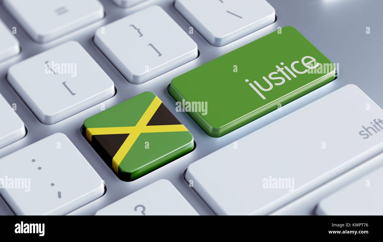 Jamaica High Resolution Justice Concept Stock Photo - Alamy