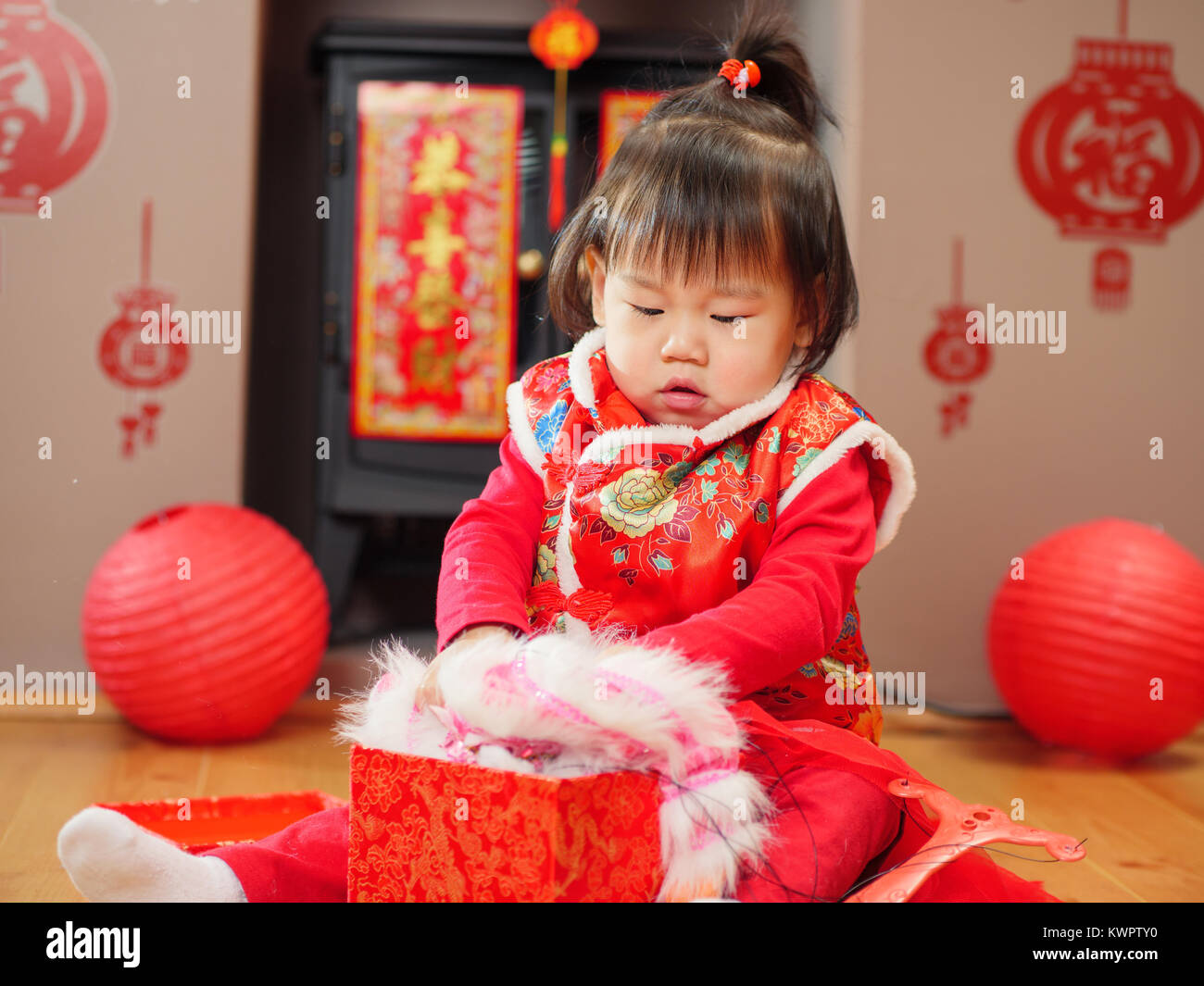 Traditional Chinese Baby Girl