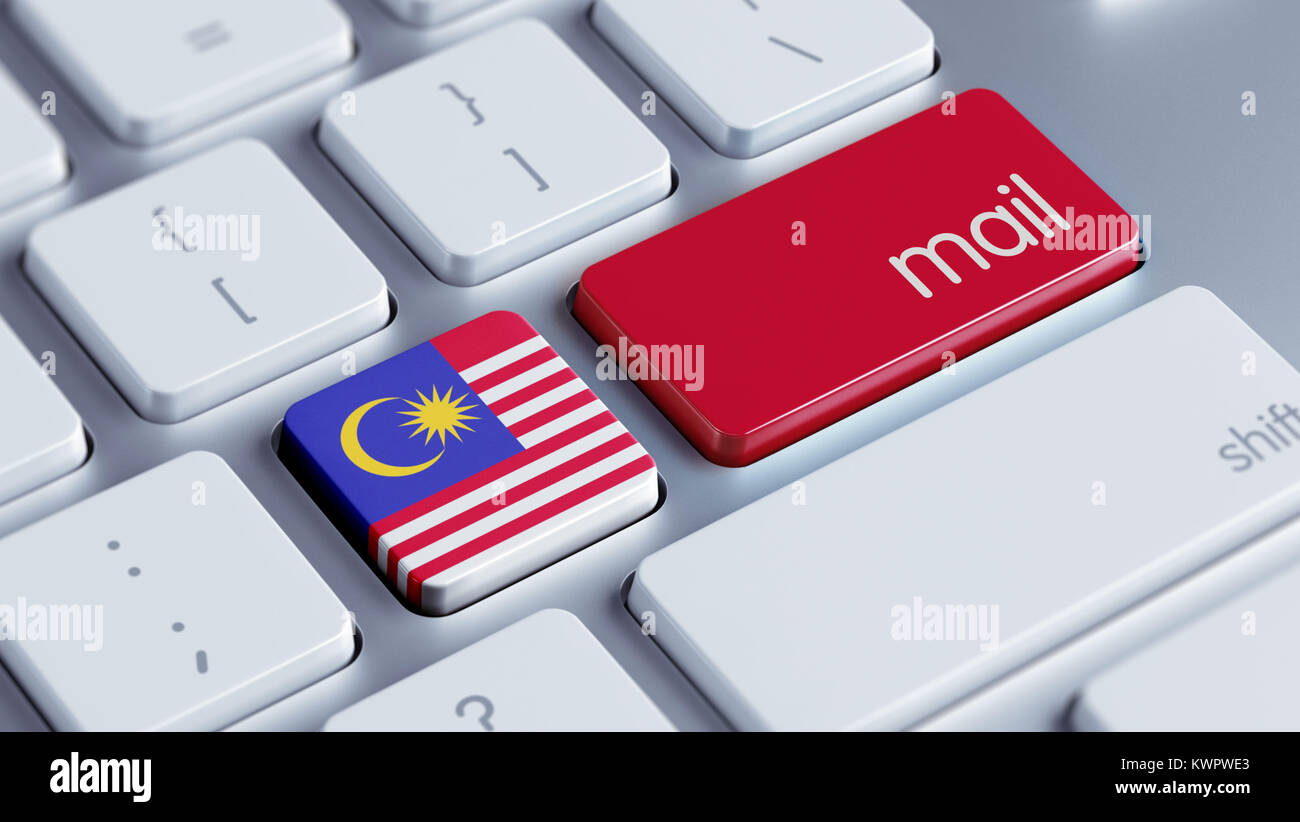 Malaysia High Resolution Mail Concept Stock Photo - Alamy