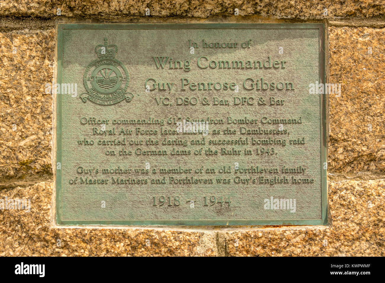 Wing commander guy gibson hi-res stock photography and images - Alamy