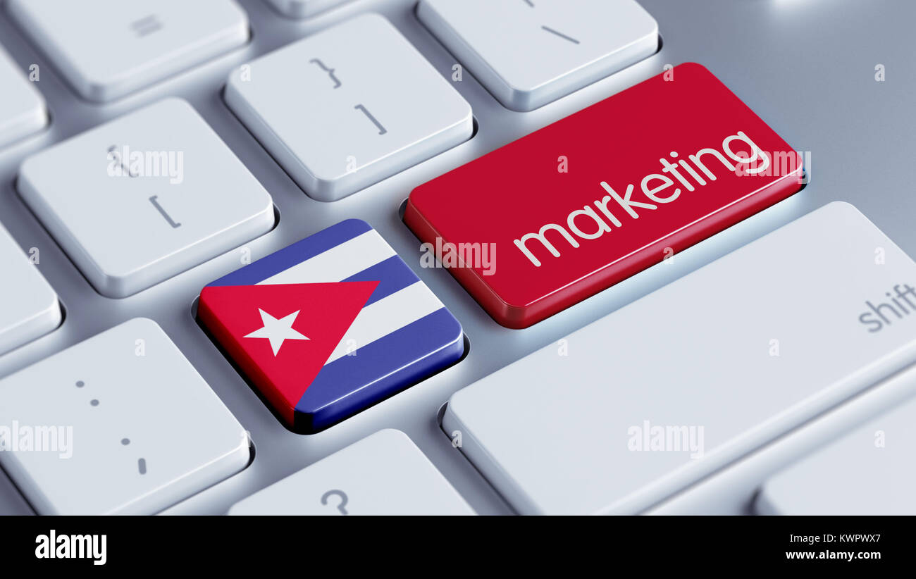 Cuba High Resolution Marketing Concept Stock Photo - Alamy