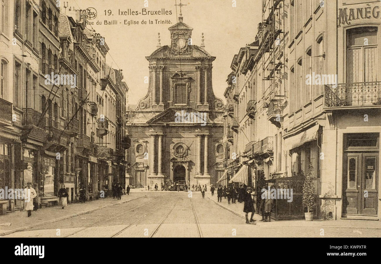The image features the Church of the Holy Trinity (Église de la Sainte ...