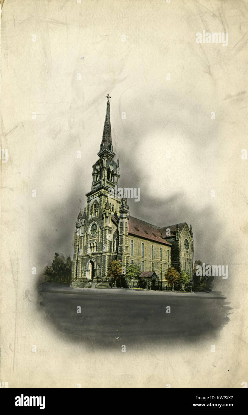 The Notre-Dame de Hull Church, located in Hull, Quebec, is a historical ...