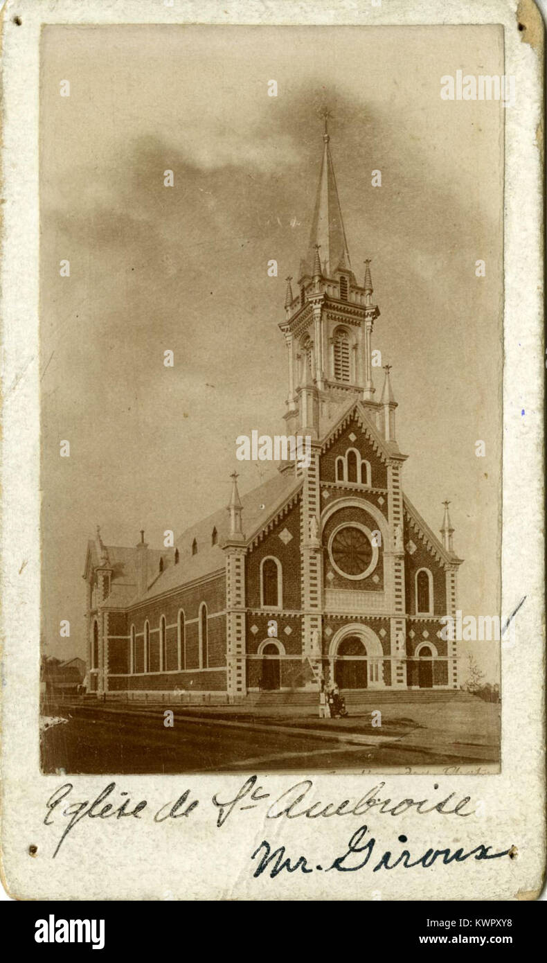 The Église de Saint-Ambroise-de-Lorette, located in Loretteville ...
