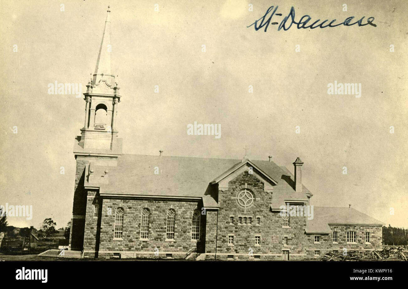 The Église de Saint-Damase in the Matane County is a historical church ...