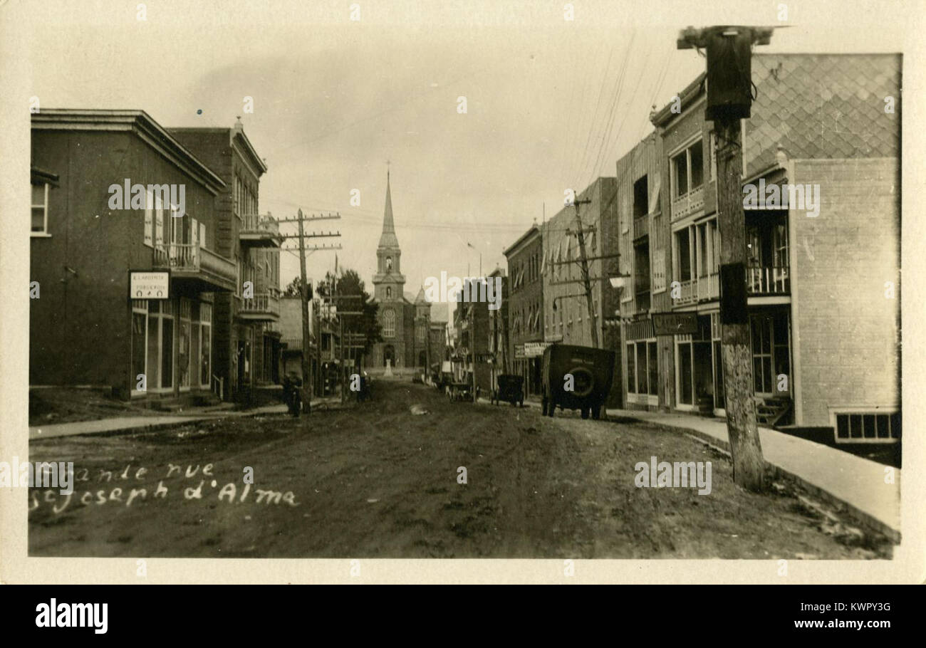Historical alma quebec hi-res stock photography and images - Alamy