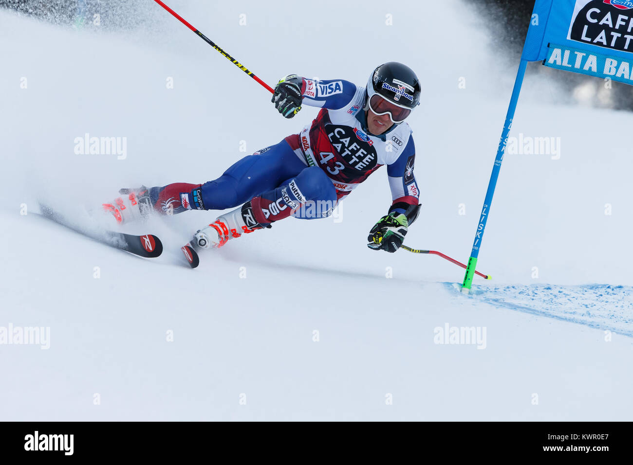 Alta Badia, Italy 17 December 2017. ROBERTS Hig (Usa) competing in the ...
