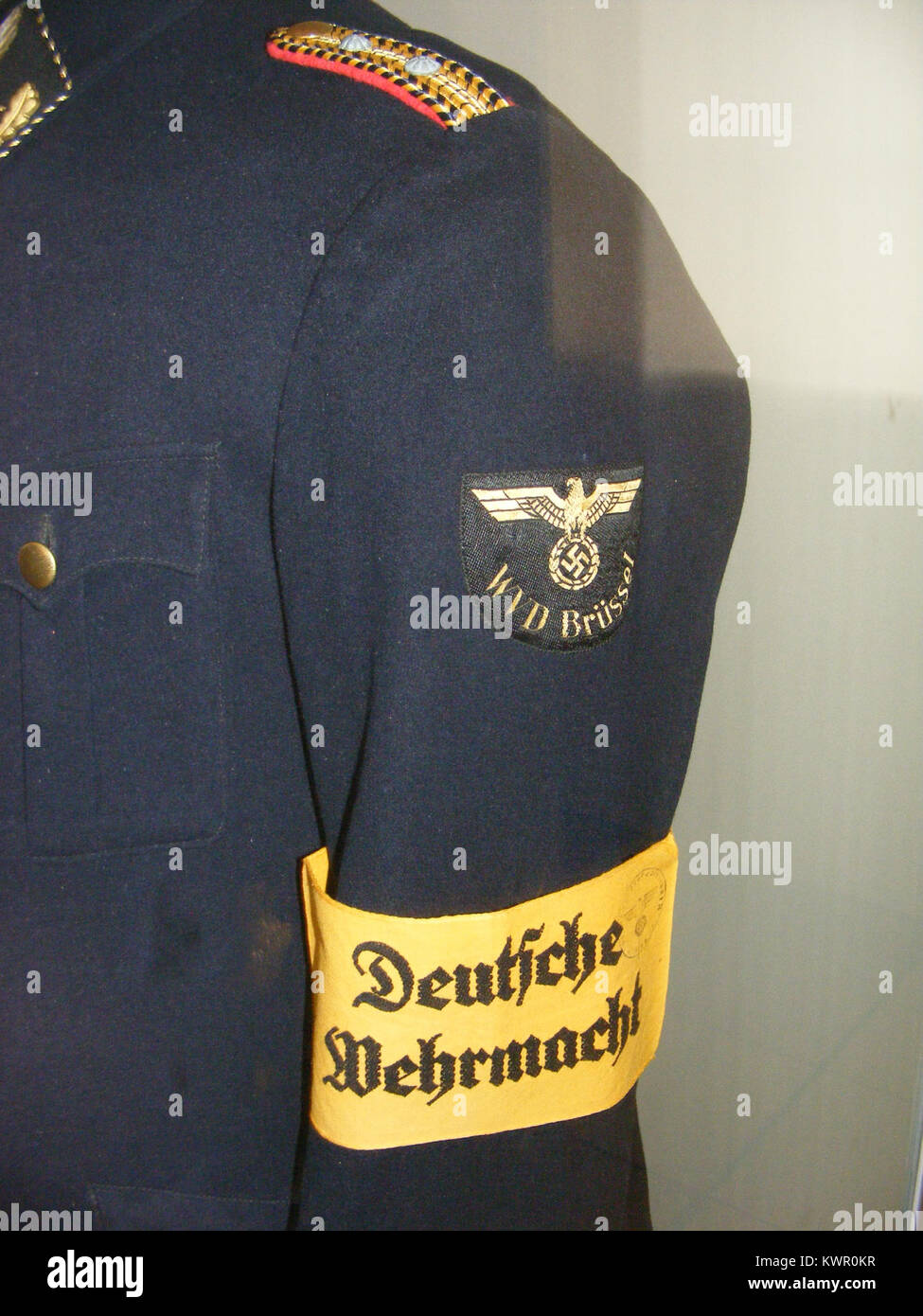 The DB Museum in Nürnberg displays uniform parts worn by an official ...