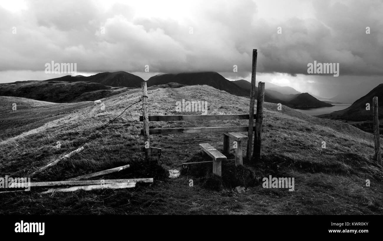Timber stile Black and White Stock Photos & Images - Alamy