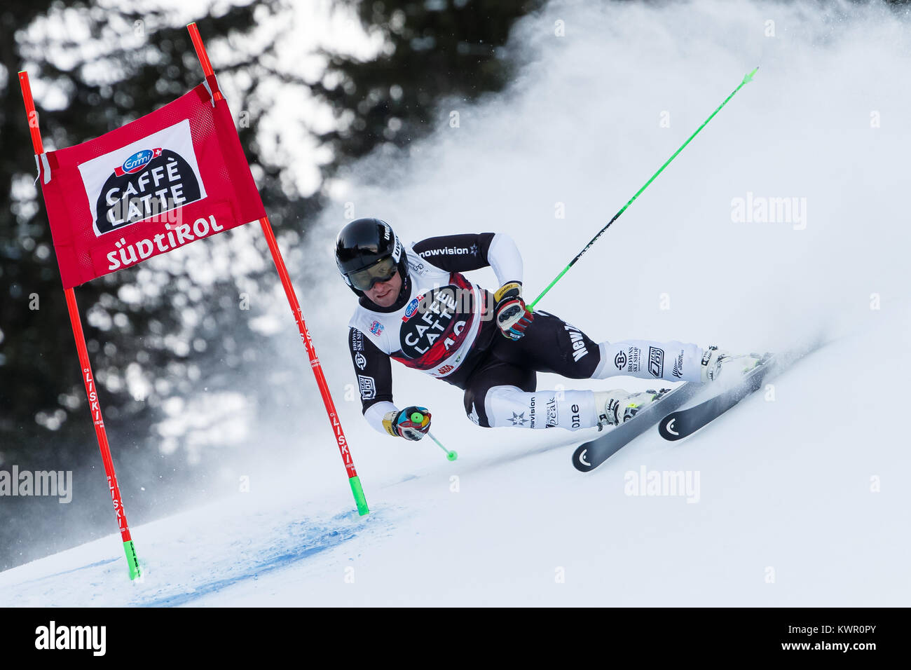 Alta Badia, Italy 17 December 2017. FEASEY Willis (Nzl) Competing in the Audi Fis Alpine Skiing ...