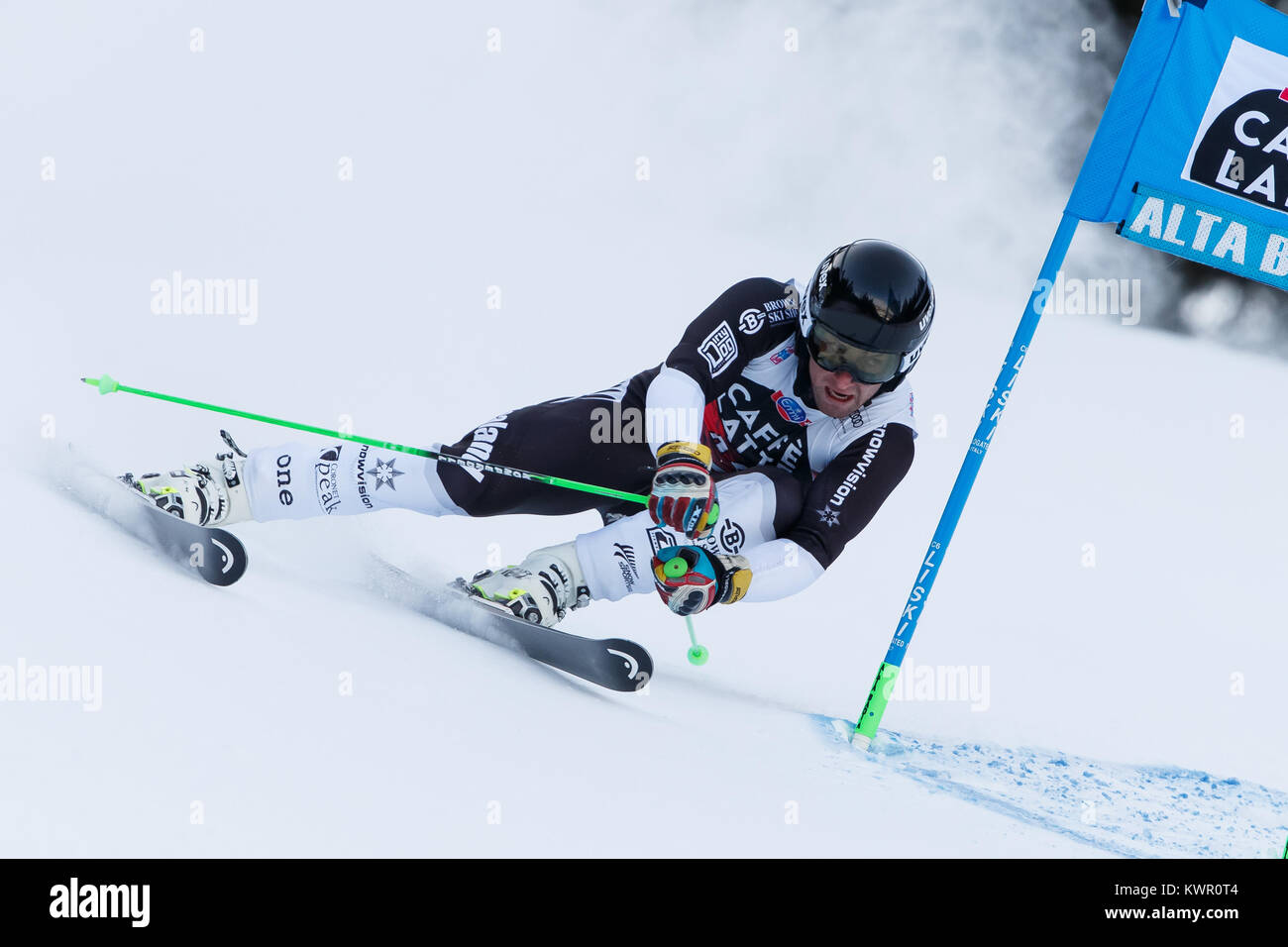 Alta Badia, Italy 17 December 2017. FEASEY Willis (Nzl) Competing in the Audi Fis Alpine Skiing ...