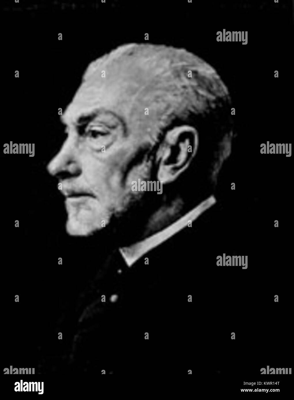 A portrait of architect Émile Boeswillwald painted by Léon Bonnat ...