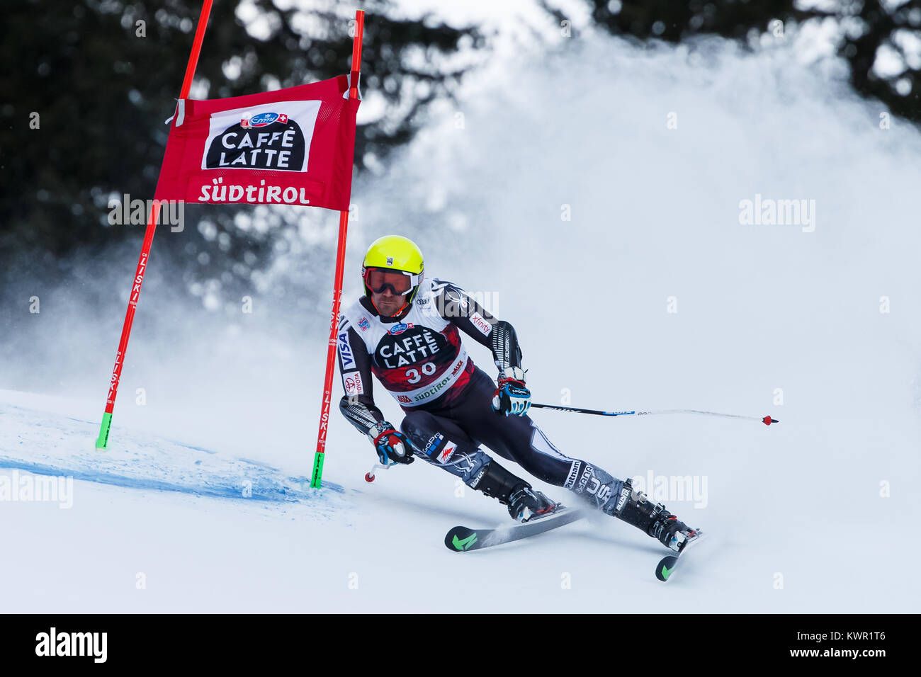 Alta Badia, Italy 17 December 2017. CHODOUNSKY David (Usa) competing in ...