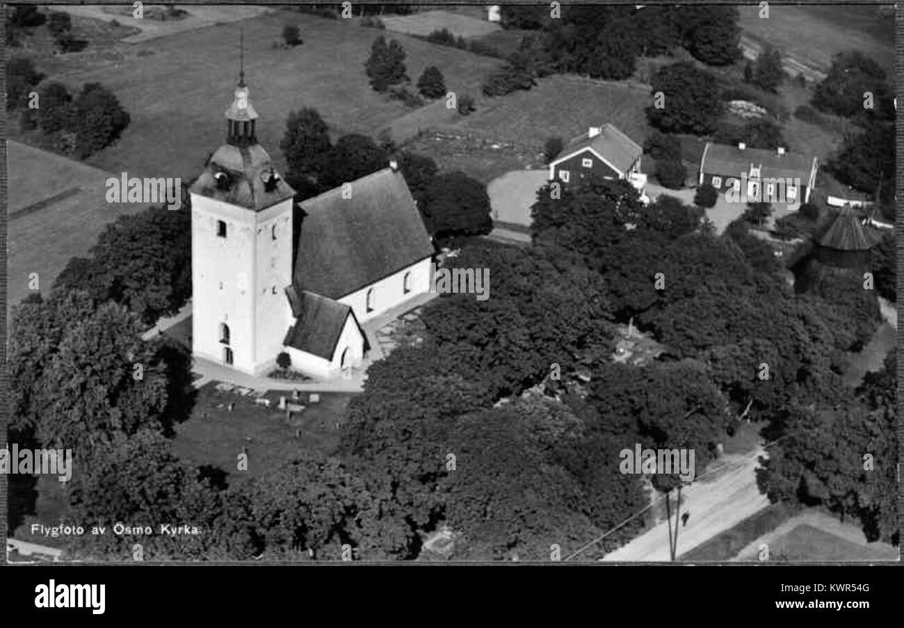 Smo Church in Sweden, an important ecclesiastical site known for its ...