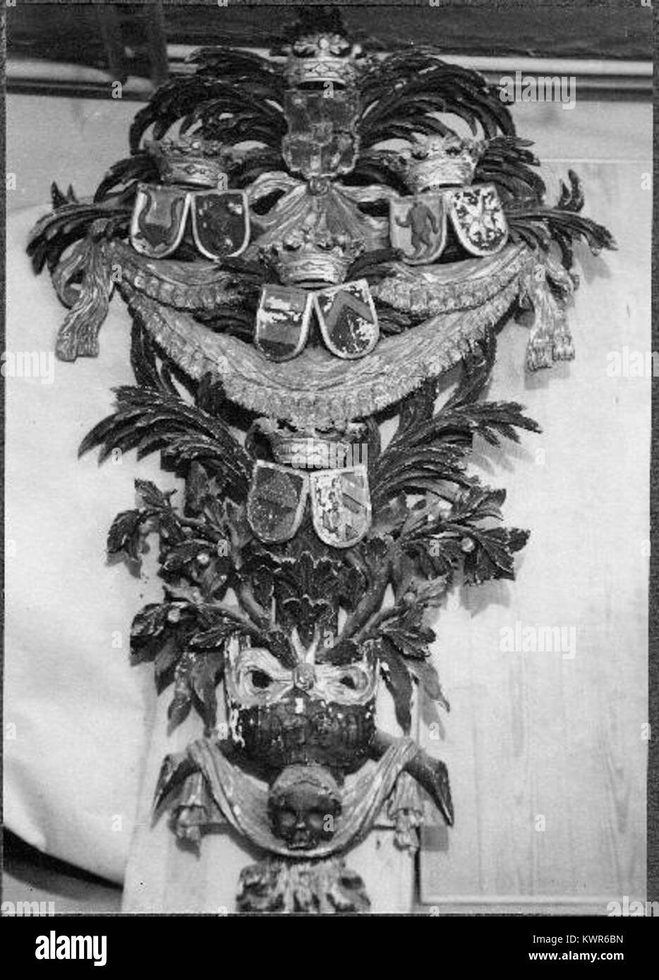 Gothic architectural structure featuring Black and White Stock Photos ...