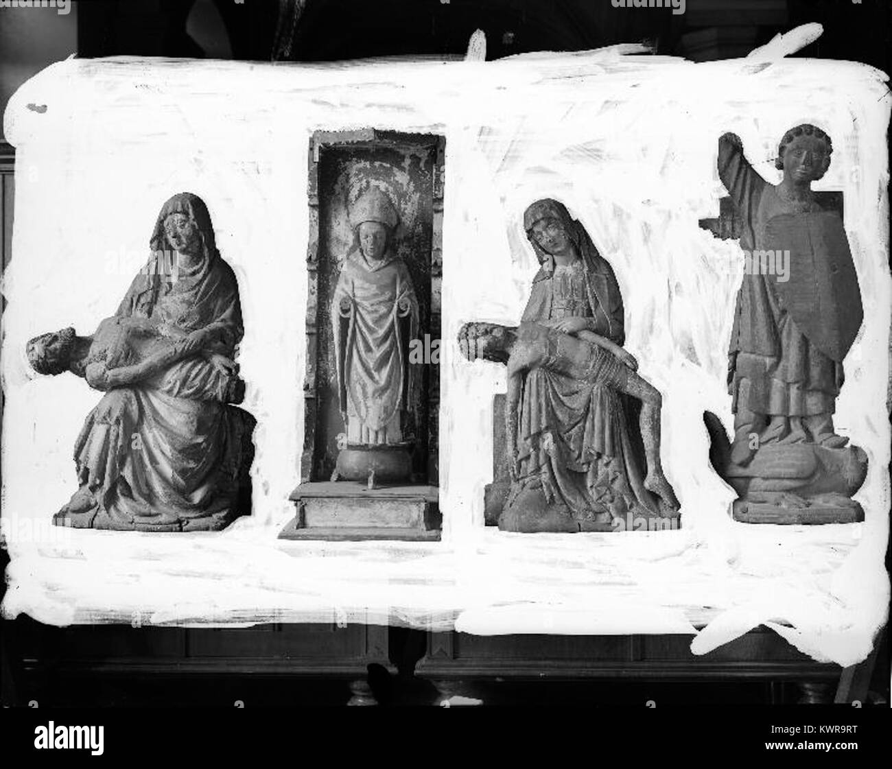 Simple church altar Black and White Stock Photos & Images - Alamy