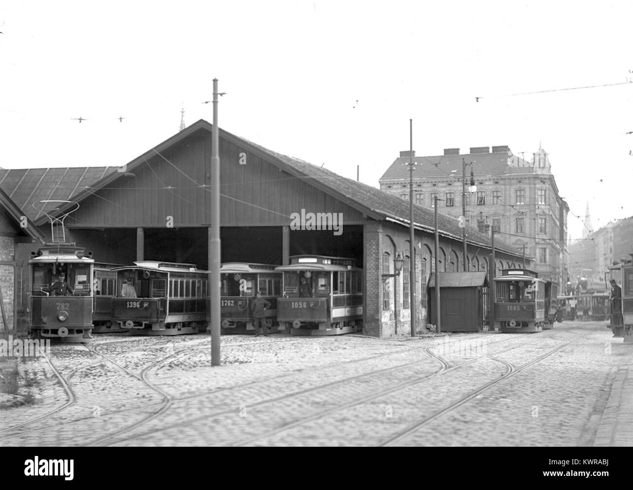 A reference to the Hernals railway station in Vienna, Austria, an ...