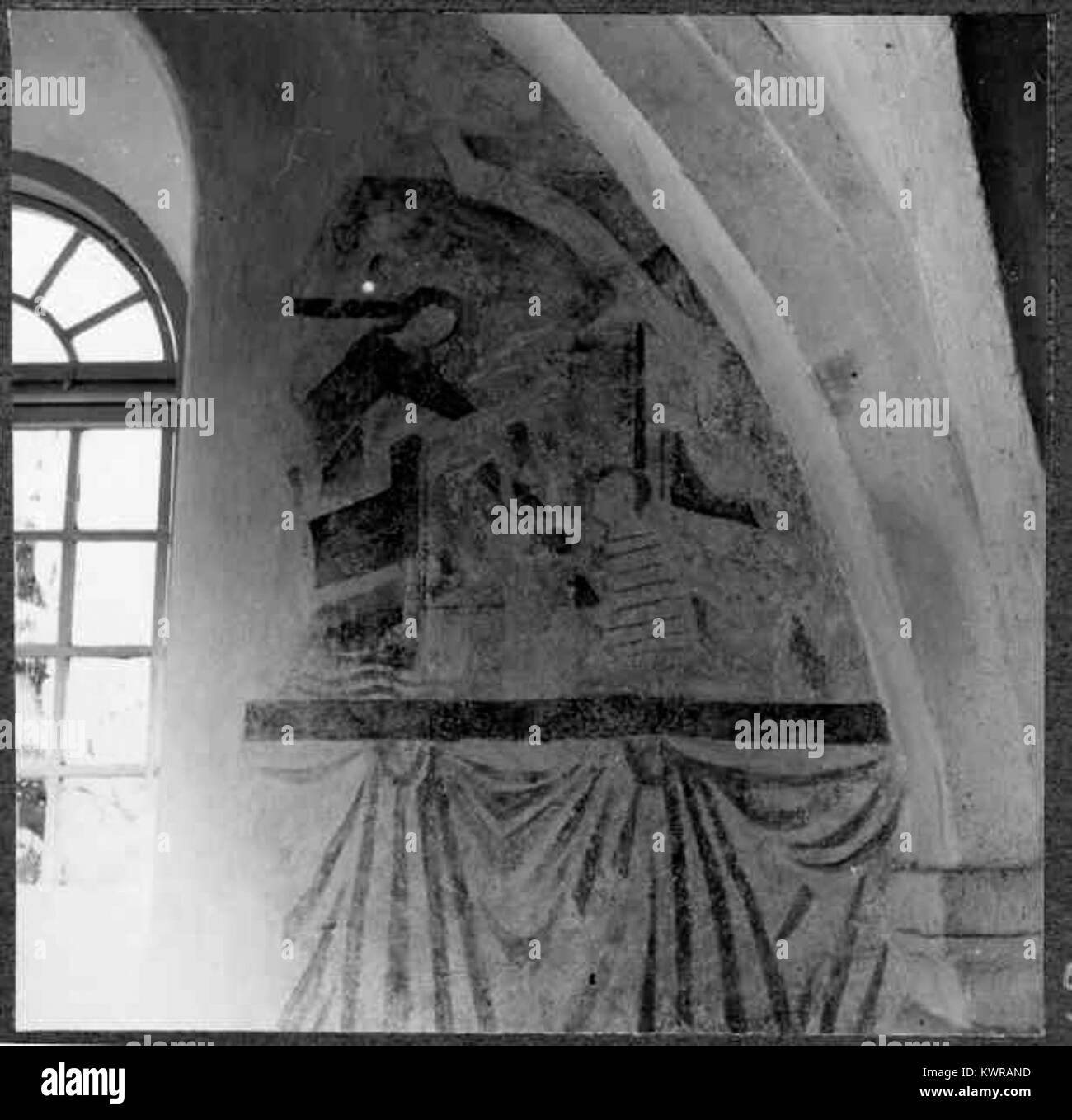 Vram Church in Sweden, listed in the KMB archives, is a historic stone ...