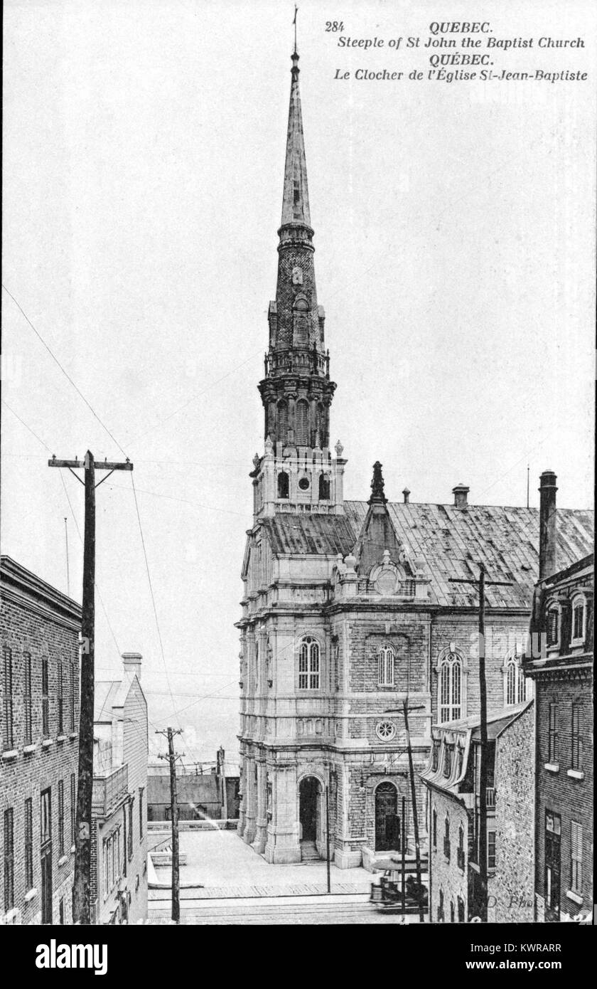 Quebec baptist church Black and White Stock Photos & Images - Alamy