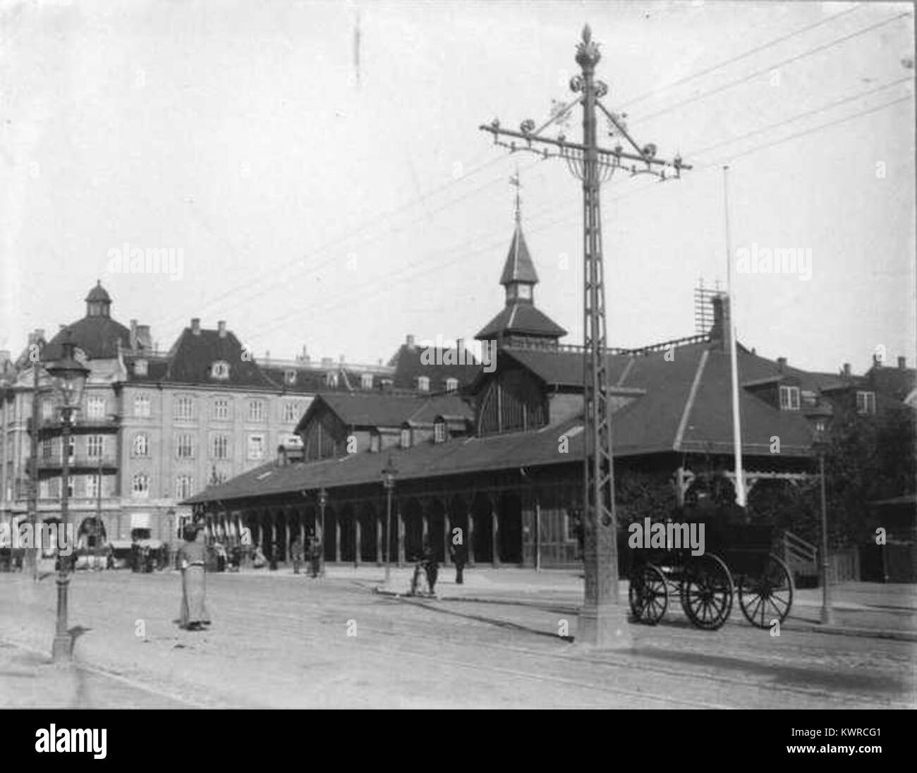 Sterport Station is a historical transport hub featuring a tramway ...