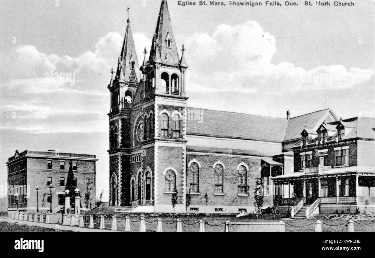 Église Saint-Marc is a Catholic church in Shawinigan, Canada, known for ...