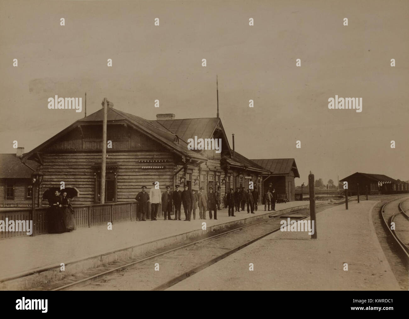 Raudteejaam Zemitāni (Aleksandri Värav) Riias - Zemitāni (Alexander ...