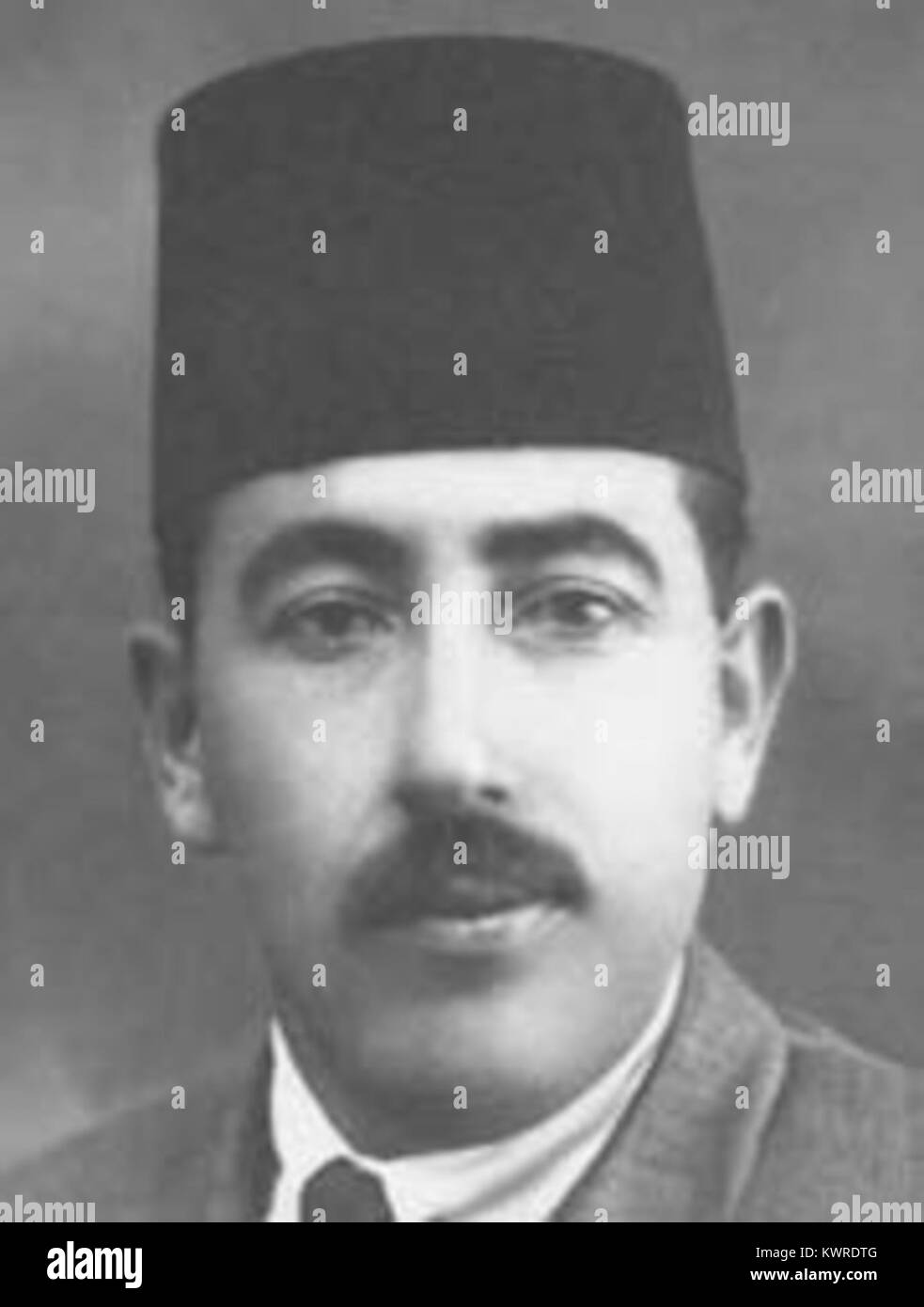 Portrait of Ibrahim Bey Arvas, a notable Turkish historical figure ...