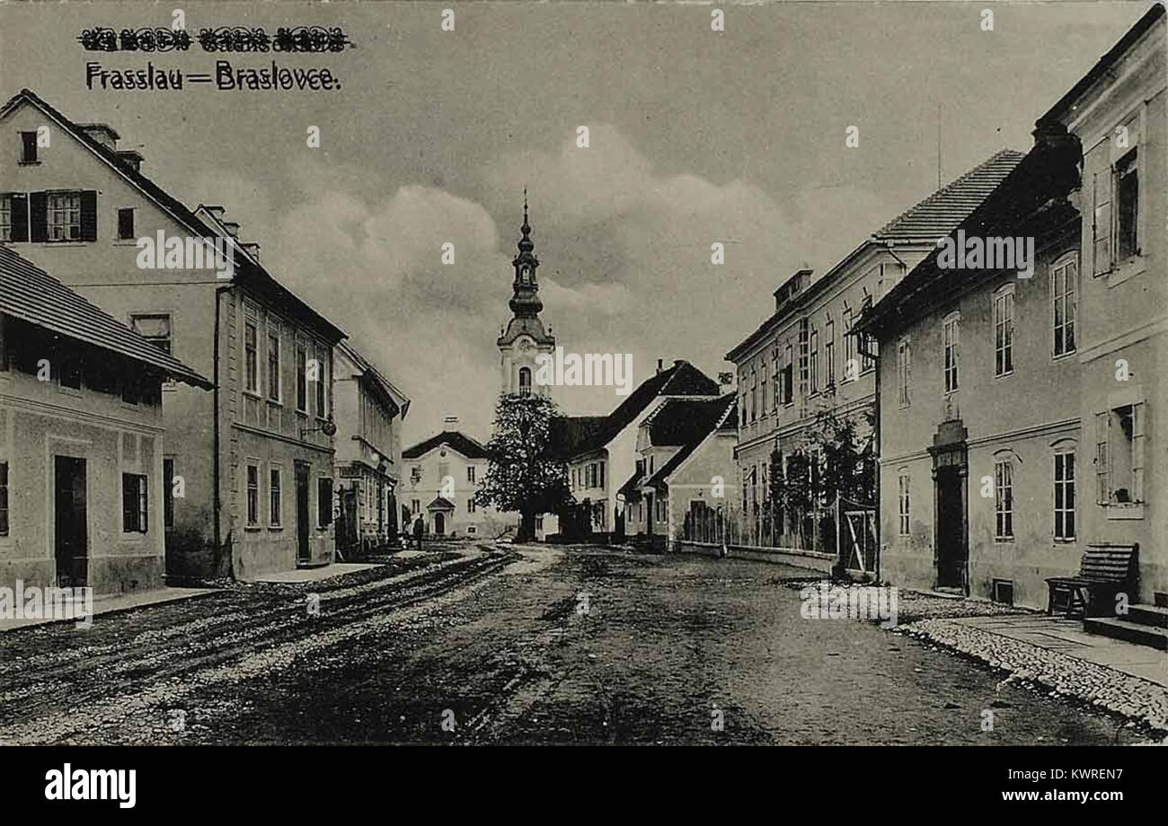 Razglednica Braslovč 1915 Stock Photo - Alamy