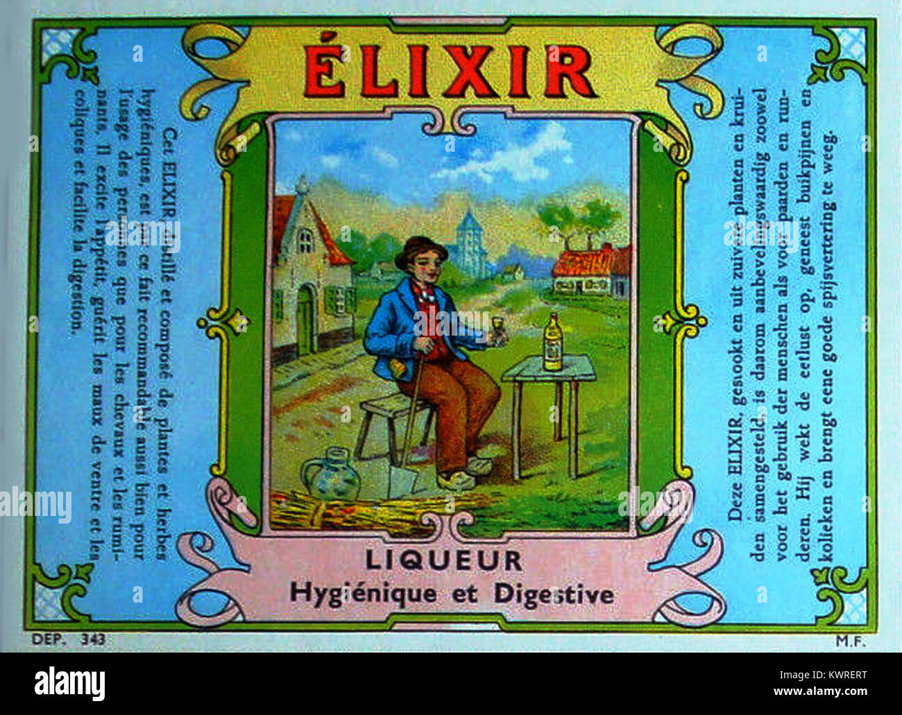 An overview of various elixirs and liqueurs, with a focus on their ...