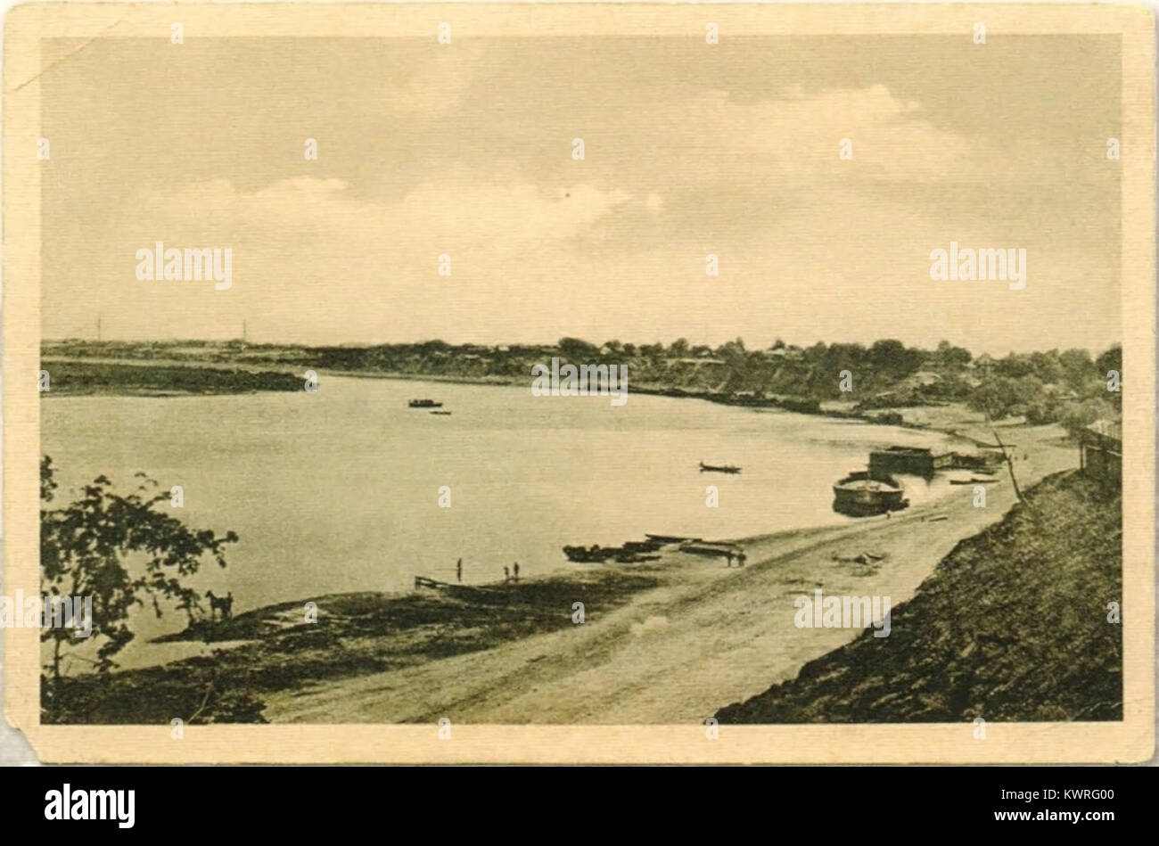 A photograph or artwork from 1918 featuring Recyca, a location on the ...