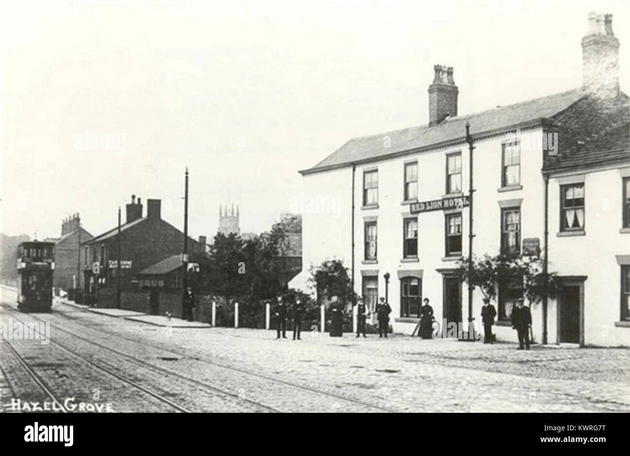 The Red Lion, located in Hazel Grove, England, was an iconic ...