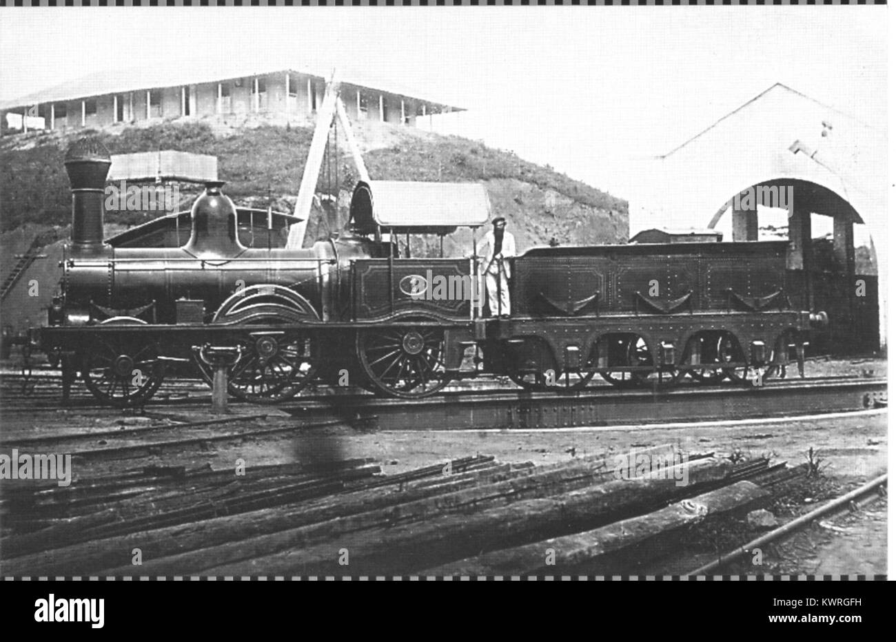 This refers to a historical railway system in Brazil, specifically the ...